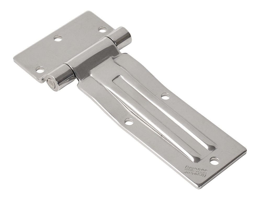 Amlux - Charnière inox 242mm avec passage joint